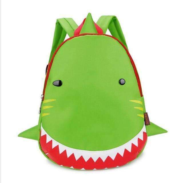 Boys Shark Cartoon Small Backpack