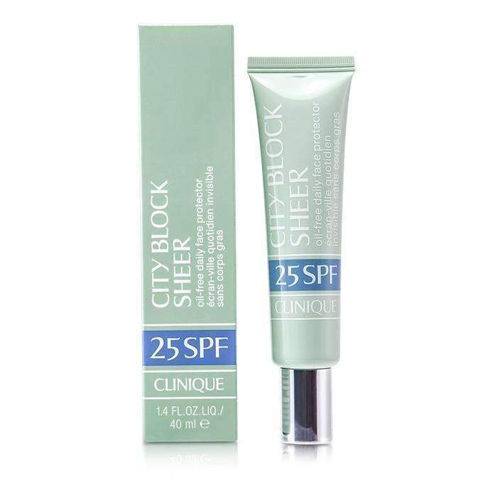 City Block Sheer Oil-Free Daily Face Protector SPF 25 - 40ml-1.4oz