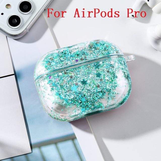 Dynamic Liquid Case For AirPods Cases Glitter Liquid Cover For AirPod