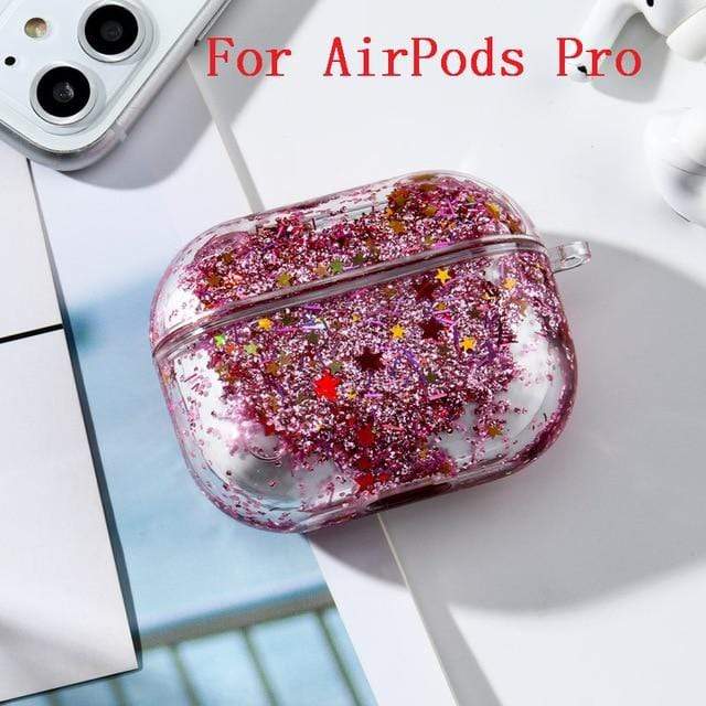 Dynamic Liquid Case For AirPods Cases Glitter Liquid Cover For AirPod