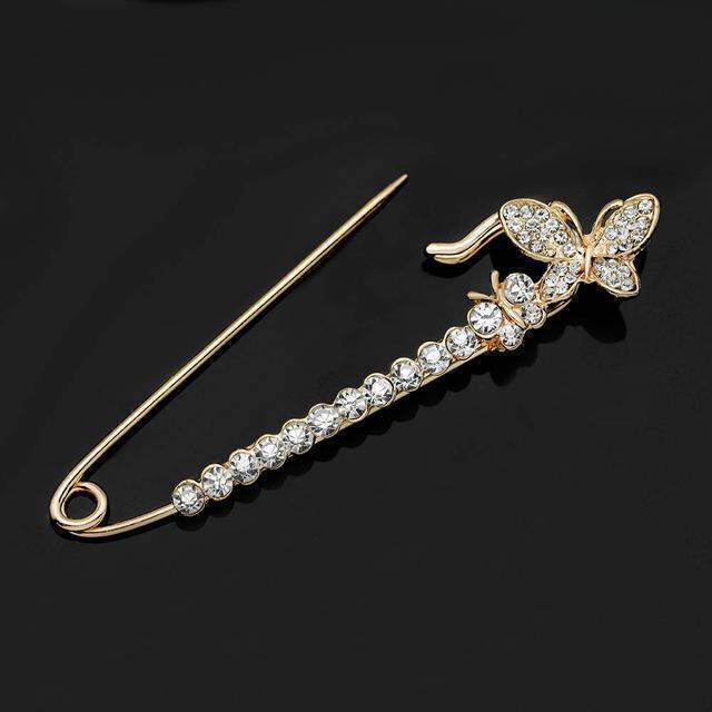 Large Brooch vintage brooch female fashion broche hijab pins and brooc