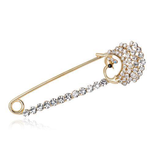 Large Brooch vintage brooch female fashion broche hijab pins and brooc