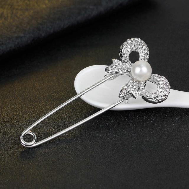 Large Brooch vintage brooch female fashion broche hijab pins and brooc