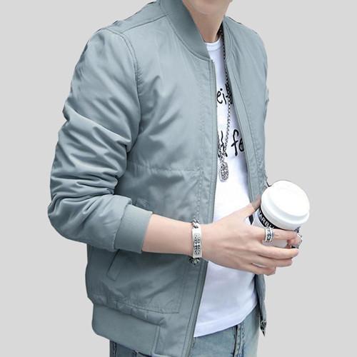 Men Long Sleeve Casual Slim Jacket