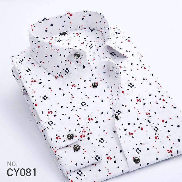 Men's Printed Casual Collar Shirts