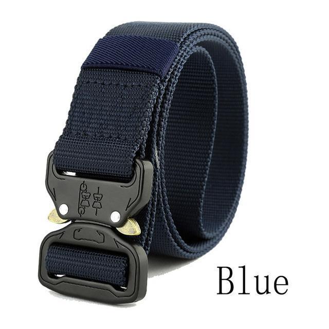 Military Equipment Army Tactical Belt Men Thicken Metal Buckle Sturdy