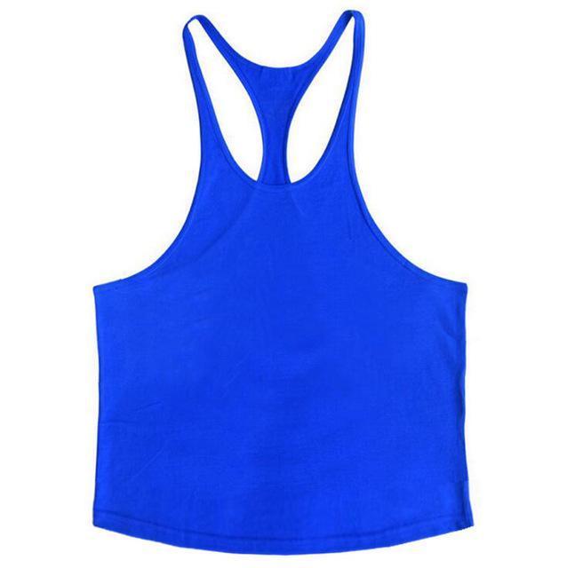 Muscleguys Brand Bodybuilding stringer tank tops men blank vest solid