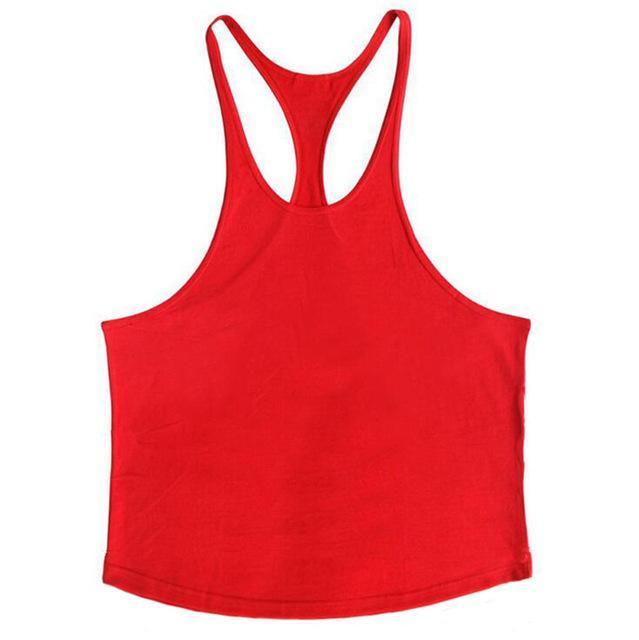 Muscleguys Brand Bodybuilding stringer tank tops men blank vest solid
