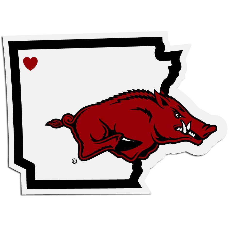 NCAA - Arkansas Razorbacks Home State Decal