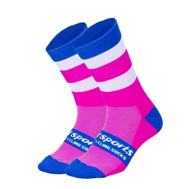 New High Quality Professional Cycling Socks - Unisex Road Bicycle Sock