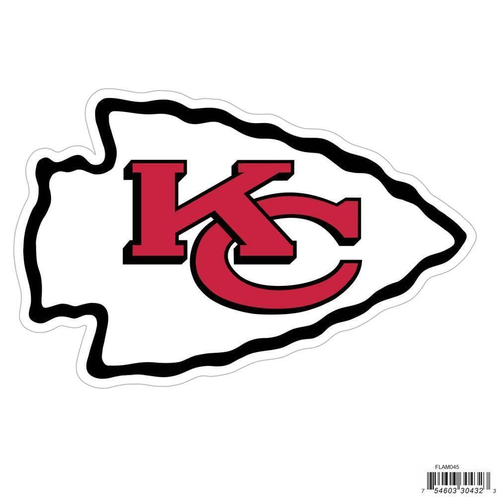 NFL - Kansas City Chiefs 8 inch Logo Magnets