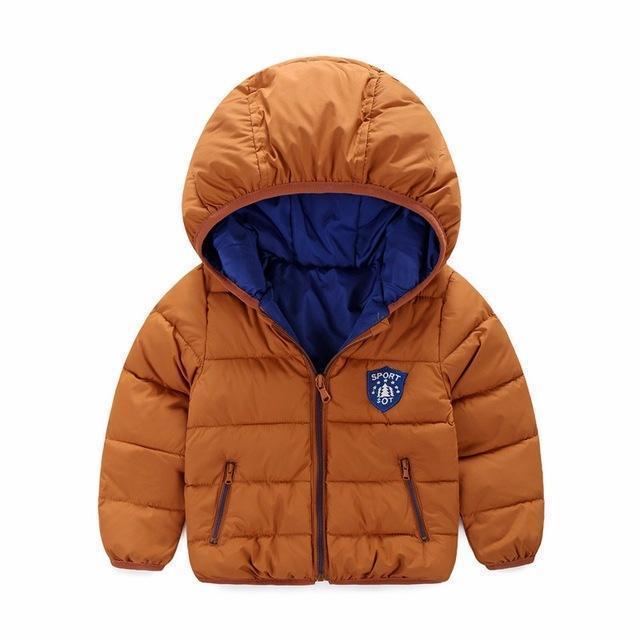 Winter Newborn Baby Snowsuit fashion Girls Coats And Jackets Baby Warm