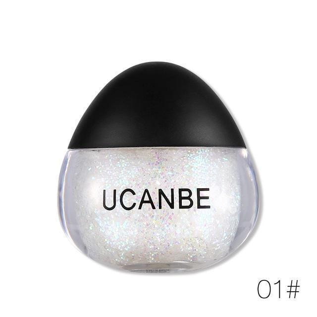 Women Single Glitter Cream Eye Shadow Pot