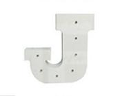 Wooden Letters Alphabet LED Lamp Sign Marquee Light Up Night LED Grow